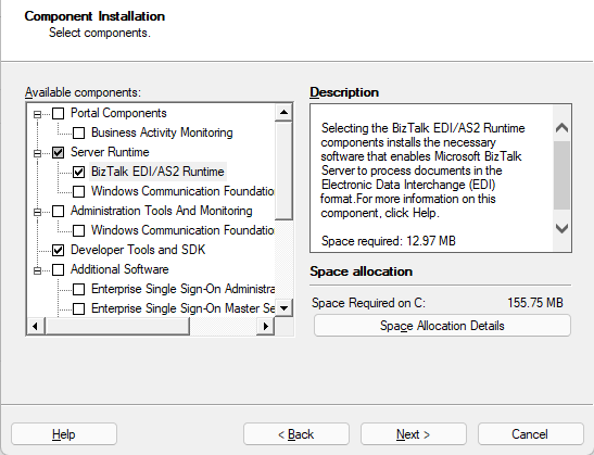 Install EDI after Biztalk already installed - Microsoft Q&A Install EDI after Biztalk already installed - Microsoft Q&A