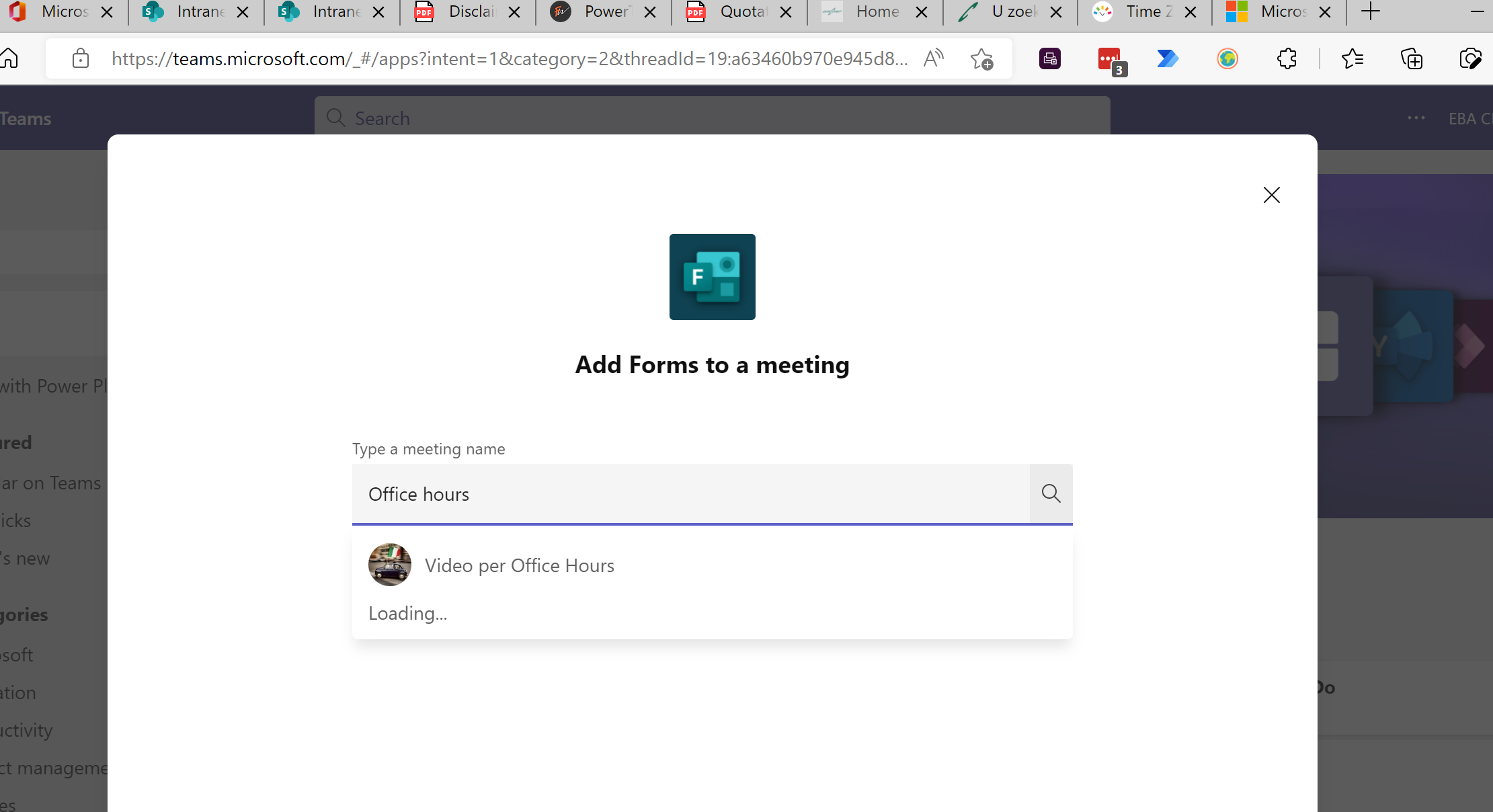 Forms app in Teams inconsistent behavior - Microsoft Q&A Forms app in Teams inconsistent behavior - Microsoft Q&A