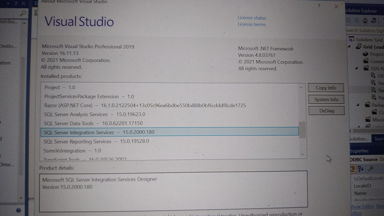 SQL comamnd box for ODBC source editior not apperaing in SSDT 2019 - Microsoft Q&A