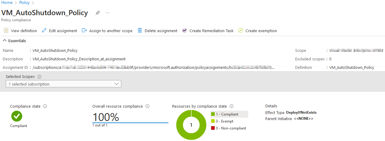 Azure Policy Enable Auto Shutdown At Vms Microsoft Qanda 5380