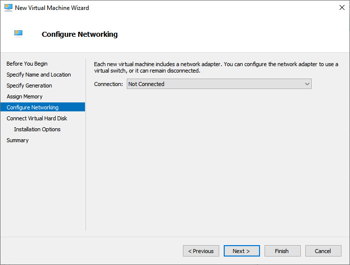 Hyper V Networking Cannot Get A List Of Virtual Switches Microsoft Qanda