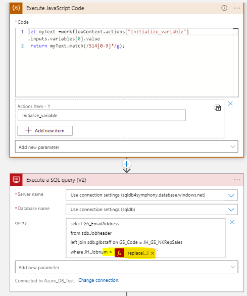 Logic App Experession Error On Sql Connector Expression Microsoft Qanda 1181
