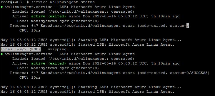 Virtual Machine Agent Status Not Ready Although Service Active On Vm Microsoft Qanda