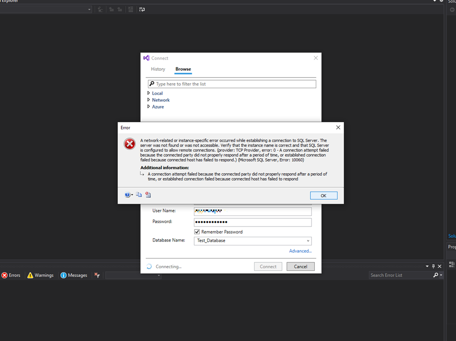 Issues Connecting To Azure Sql Database Python Microsoft Qanda