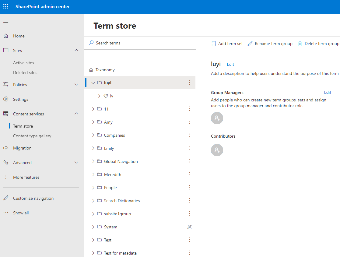 SharePoint/Lists - where to find metadata values? - Microsoft Q&A