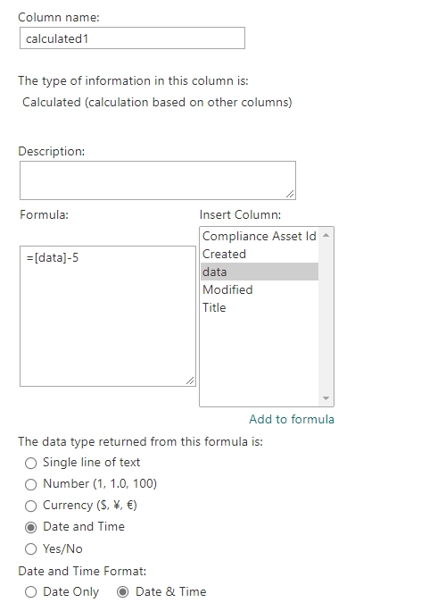 Is there a way to create calculated column in sharePoint based on an ...