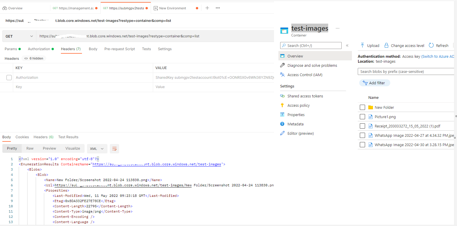 Azure Storage, list all blobs via REST API - Microsoft Q&A Azure Storage, list all blobs via REST API - Microsoft Q&A