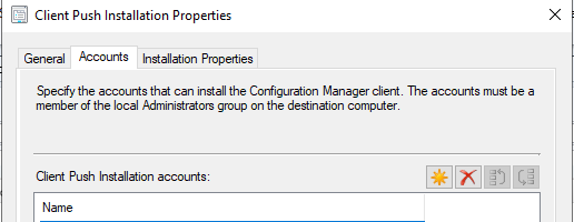 Mecm Client Push Error Microsoft Qanda 