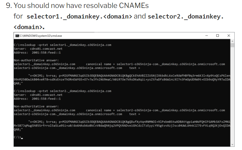 DKIM Fails on second domain - Microsoft Q&A