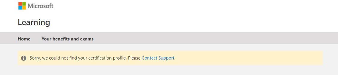 Unable to view the transcripts and badges - Microsoft Q&A
