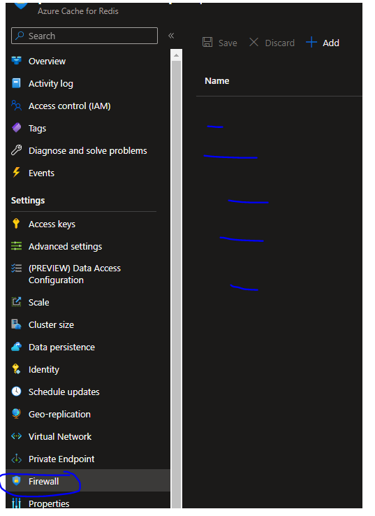 Azure Azure Cache for Redis - KQL queries about service Firewall ...