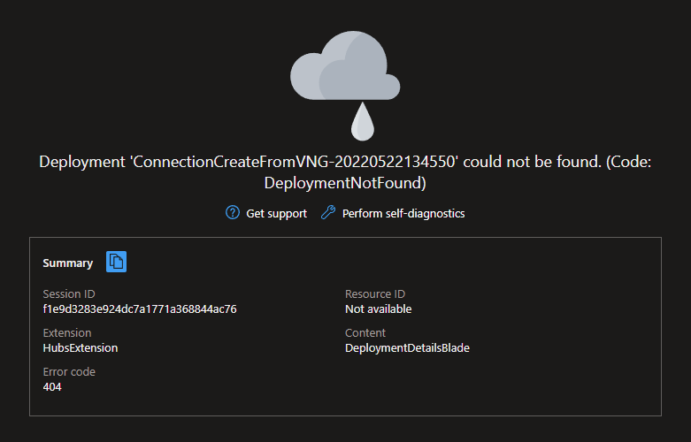 Error Deploying Gateway VPN Connection for Site-To-Site - Microsoft Q&A Error Deploying Gateway VPN Connection for Site-To-Site - Microsoft Q&A