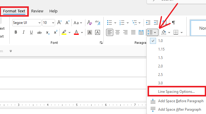 Add white space or new lines in new e-mail or reply / forward e-mail ...
