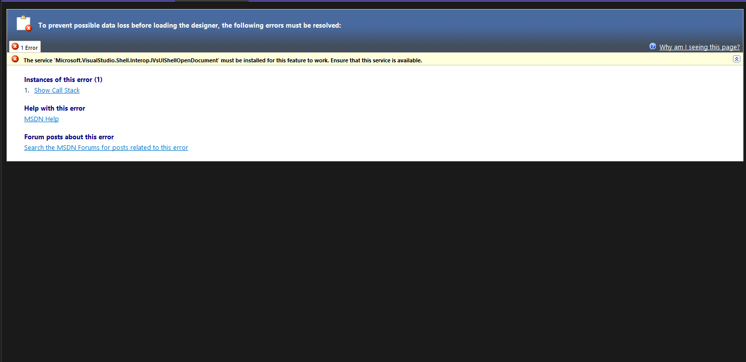 error after changing main form name in windows forms - Microsoft Q&A