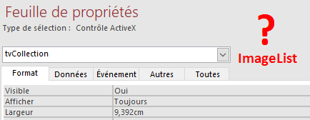 Unable to associate an ImageList to a Treeview with Access 2021 ...