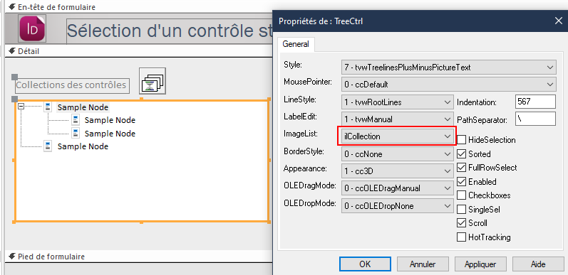 Unable to associate an ImageList to a Treeview with Access 2021 ...