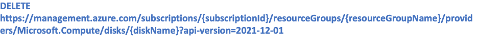 How can i detach a disk from azure VM using REST-API ? - Microsoft Q&A