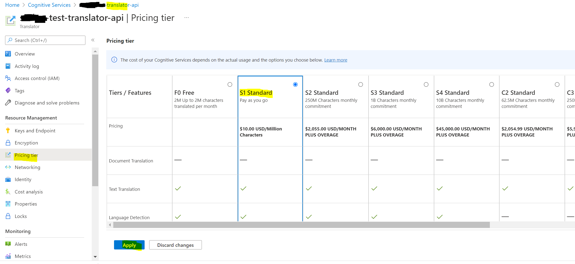 translator "403 Quota Exceeded" while I still have the 200$ credits ...
