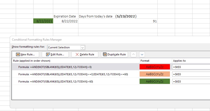 Code for conditional formating - Microsoft Q&A