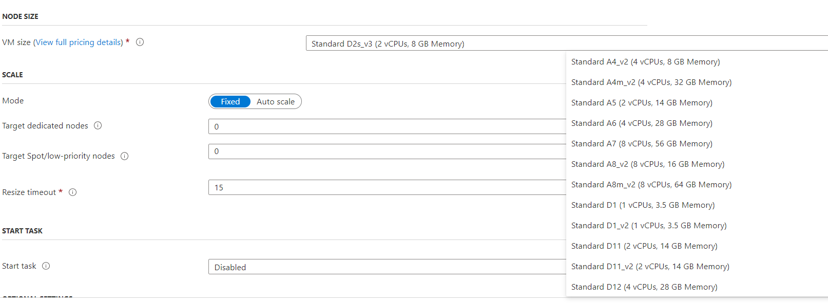 Can't choose (free for 12 months) B1s virtual machine in my batch ...