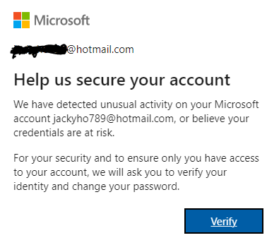 I cannot verify my personal account for register azure exam - Microsoft Q&A