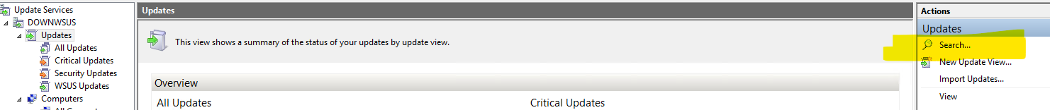 Imported updates from Update Catalogue not showing in WSUS after ...