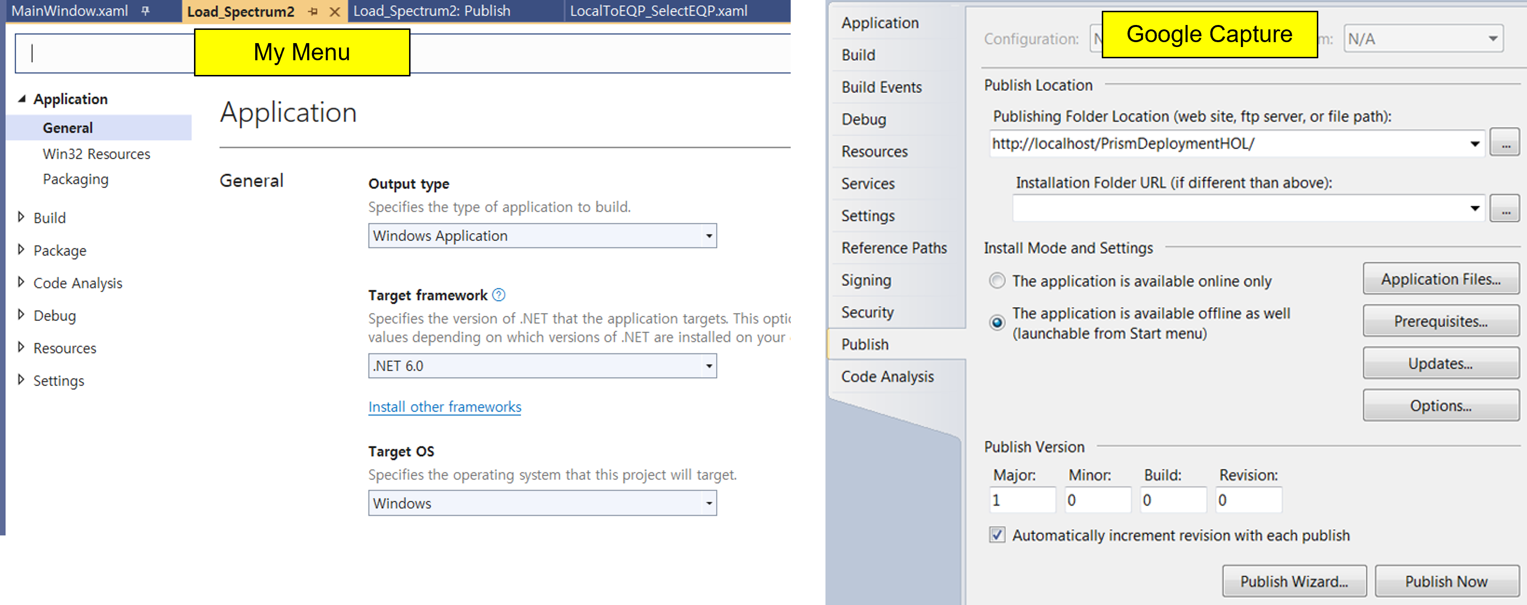 Visual Studio Change Property Pages Option - Microsoft Q&A
