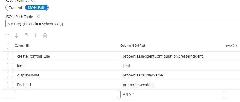 How to filter Sentinel Analytics rules by 'Create incidents from this ...