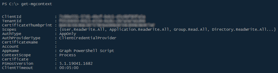 MgGraph insufficient privileges problem - Microsoft Q&A MgGraph insufficient privileges problem - Microsoft Q&A