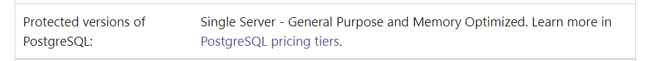 Security Blade is missing under postgres sql - Microsoft Q&A