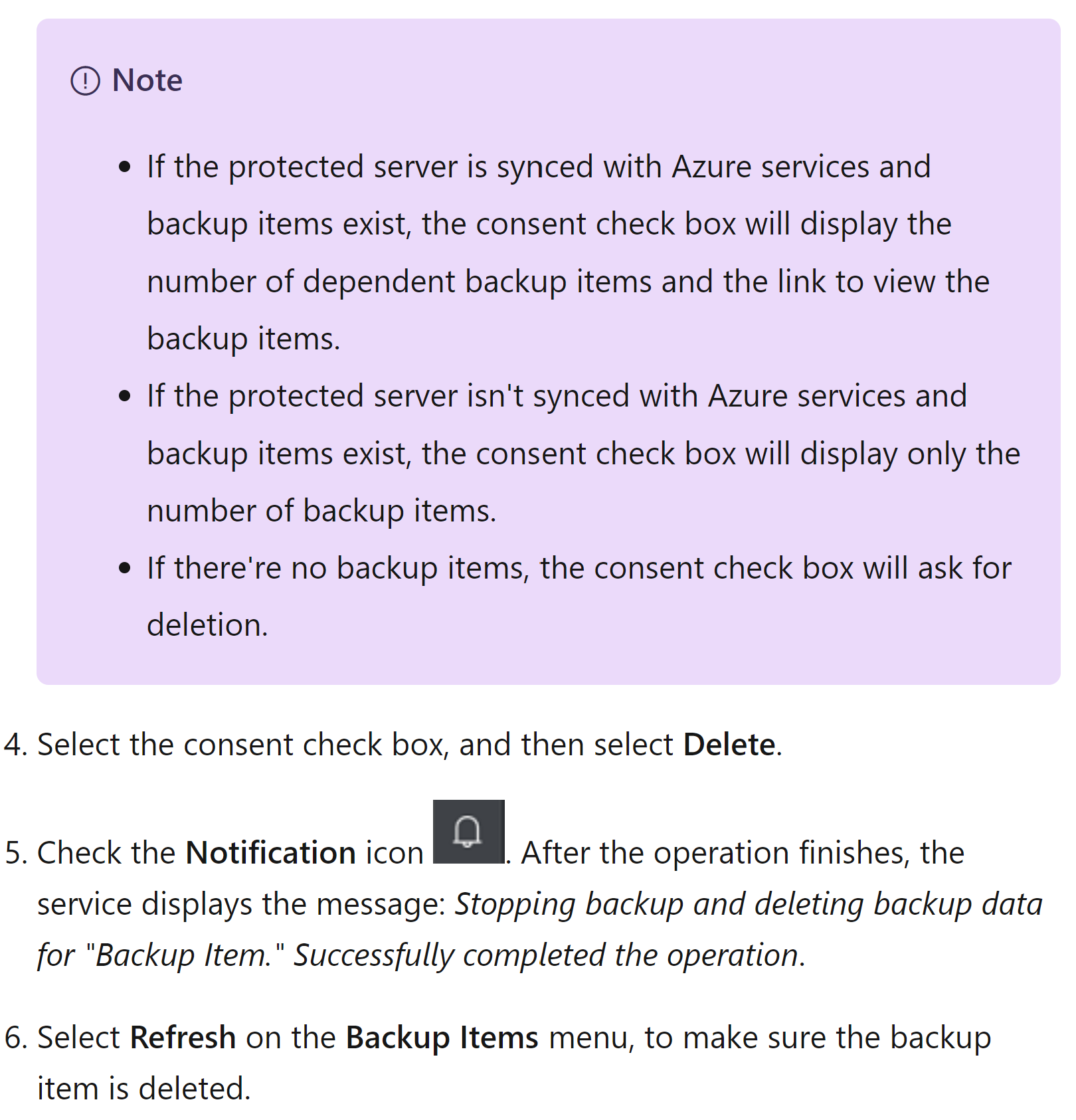 Unable to delete azure backup server protected item - Microsoft Q&A Unable to delete azure backup server protected item - Microsoft Q&A