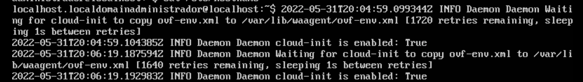 Azure Site Recovery - after failback, linux vm returns with walinuxagent giving error ...