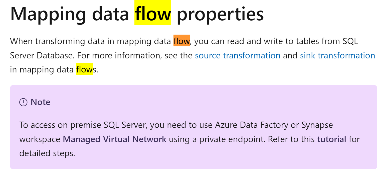 Dataset works with pipeline but does not connect with dataflow - Microsoft Q&A