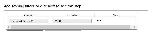 AD Connect Attribute Filtering - Microsoft Q&A