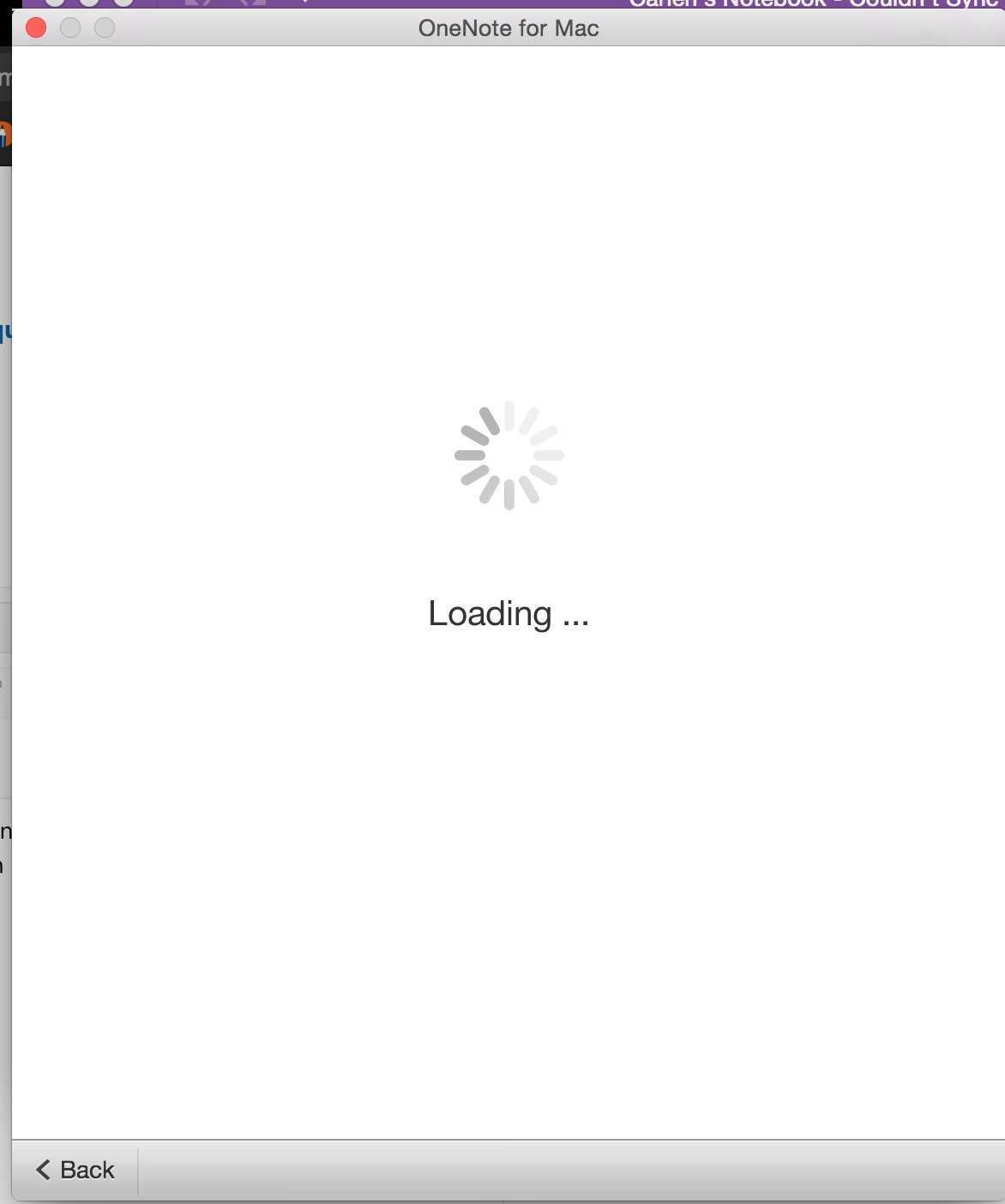 OneNote not connecting to the internet despite being connected to the ...