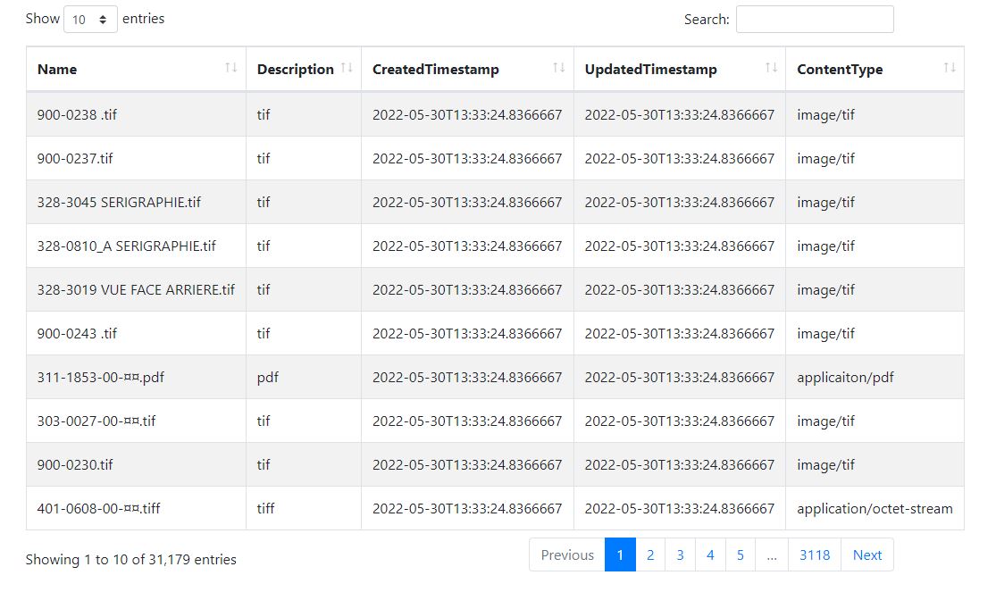 Asp Core Server Side Processing To Acces To The Files Stored In File Table Microsoft Qanda
