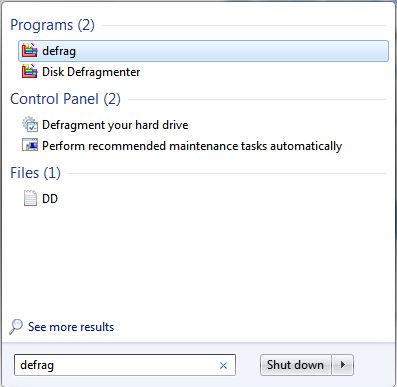 Disk Defrag won't open. Command prompt opens and closes in split second ...