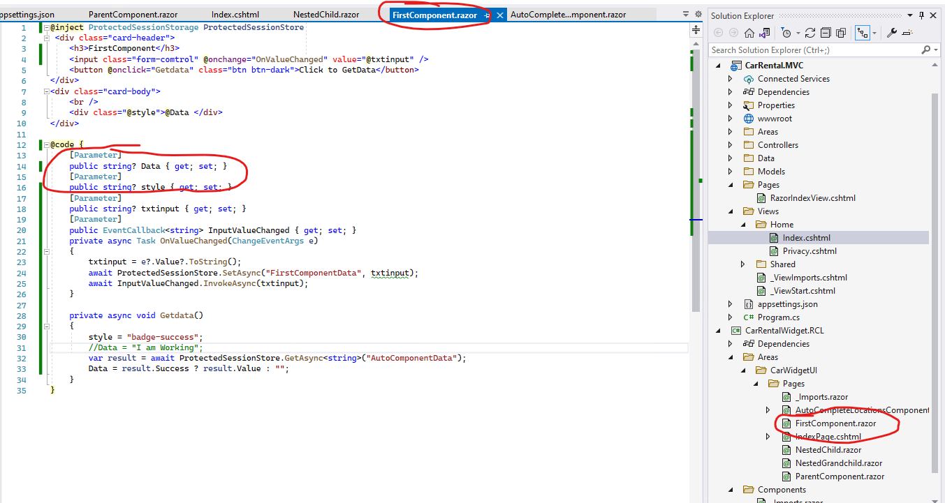 How To Add And Retreive Value From Appsetting Json Or Some Other Configs In Razor Component