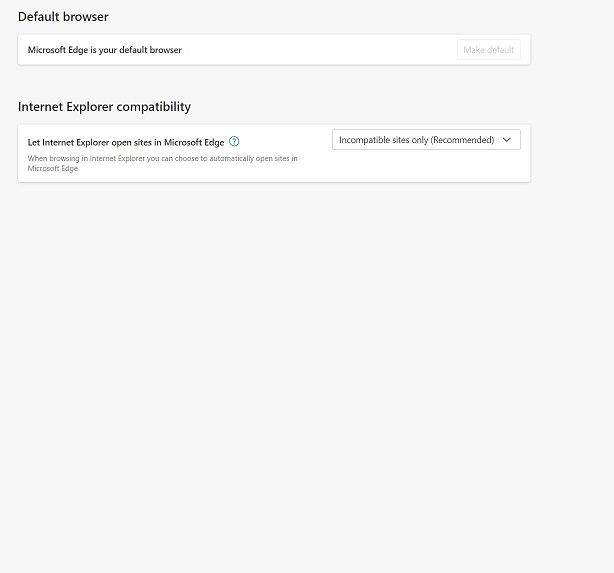 Edge IE Compatability not working on only some desktops - Microsoft Q&A