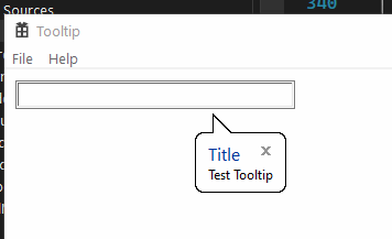 What are the Tooltip's TTS_CLOSE style and TTF_PARSELINKS flag for ...