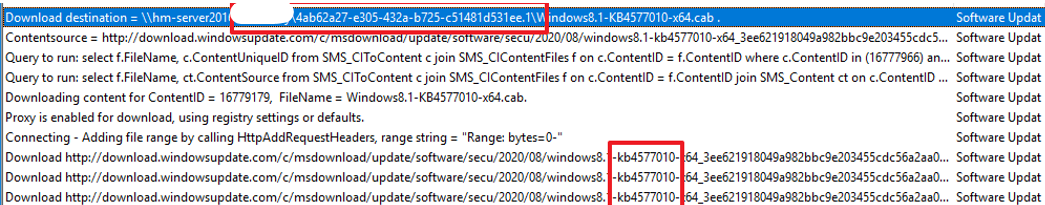 access denied downloading updates in SUP - Microsoft Q&A