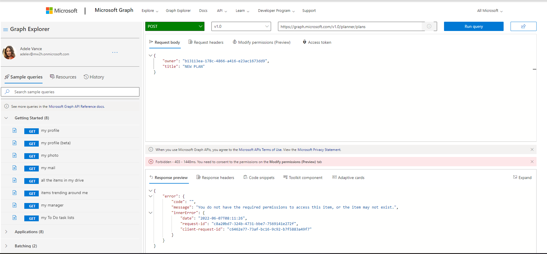 Stack Overflow: Can´t create new plan in Planner with the option add to an existing Microsoft ...