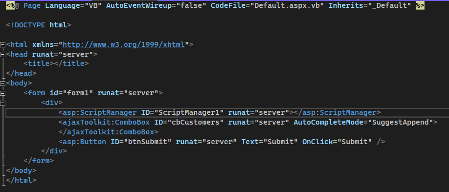 How To Create Input Field Dropdown List From Database In Aspnet