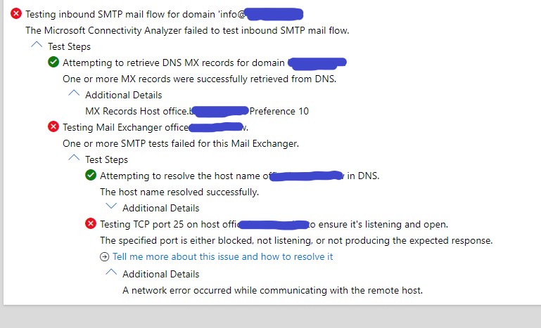 New exchange server 2019 cannot send or recevie emails - Microsoft Q&A