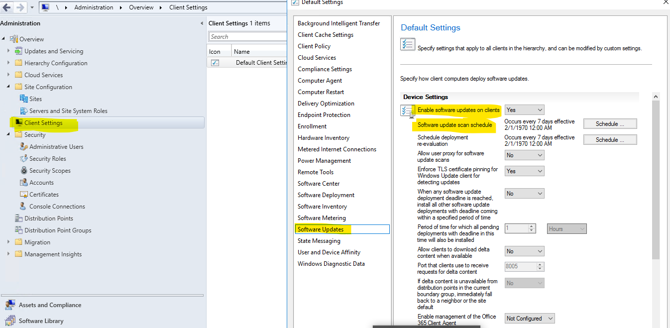 WSUS to SCCM Transition process question - Microsoft Q&A