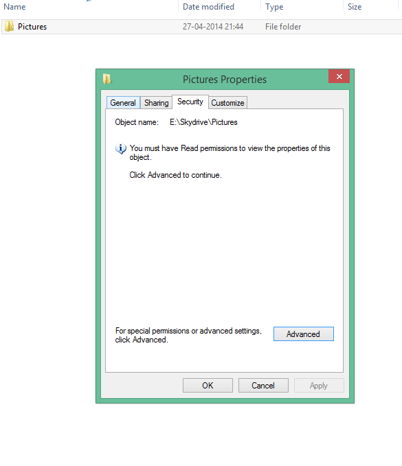 Folder not accessible - Access is denied - Microsoft Q&A