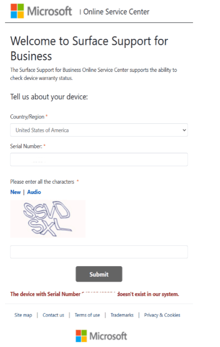 Surface Book Serial Numbers - Microsoft Q&A