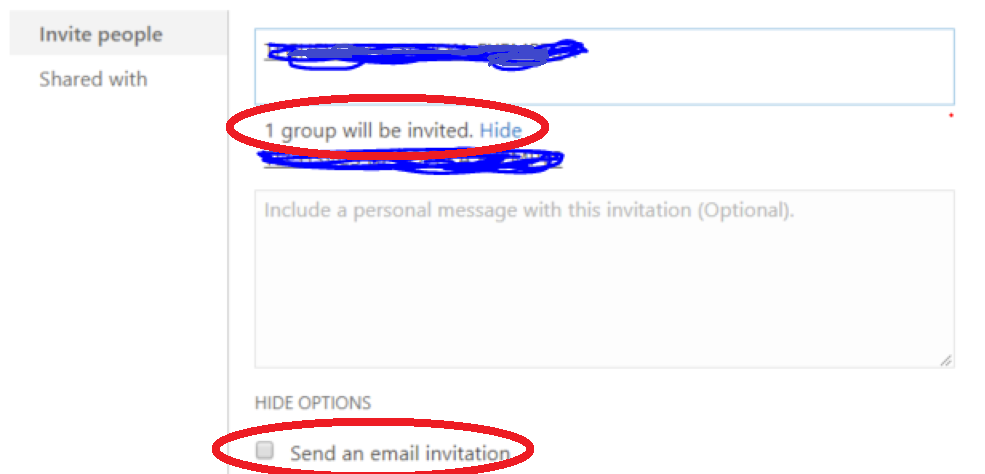 SharePoint Online Permission to Distribution List - "1 group will be ...