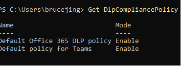 DLP command not working - Microsoft Q&A