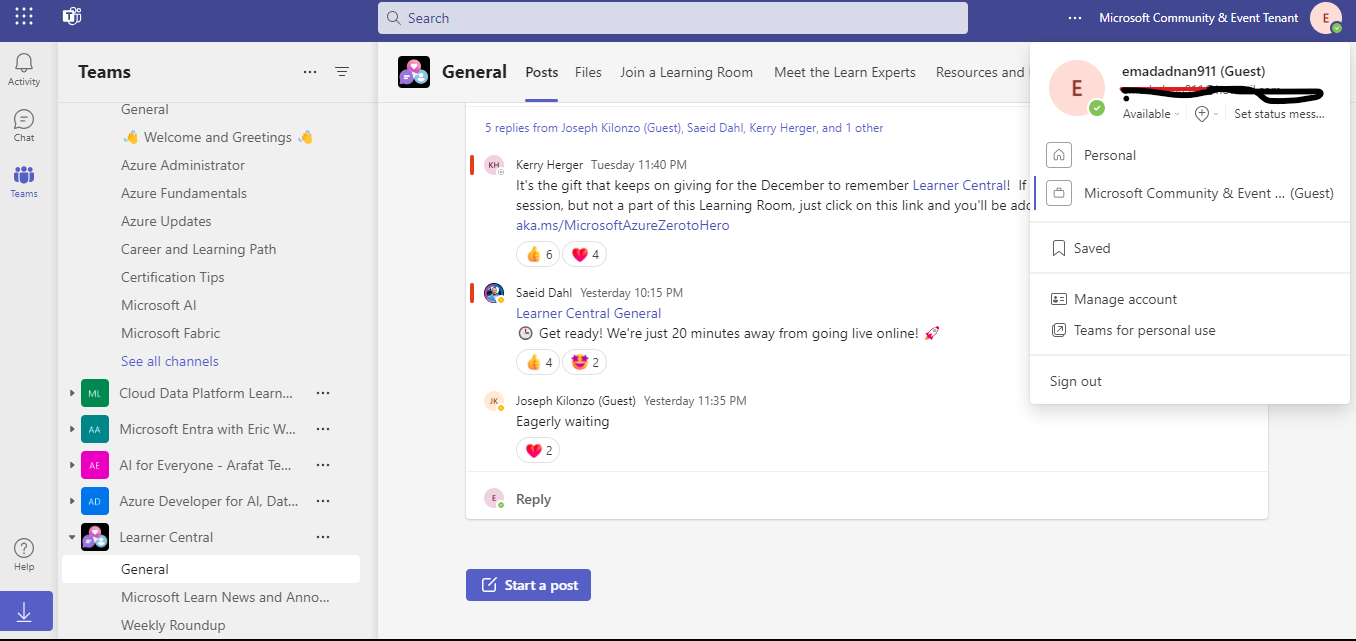 Switch Tenant Option not visible in Microsoft Teams Free - Microsoft Q&A